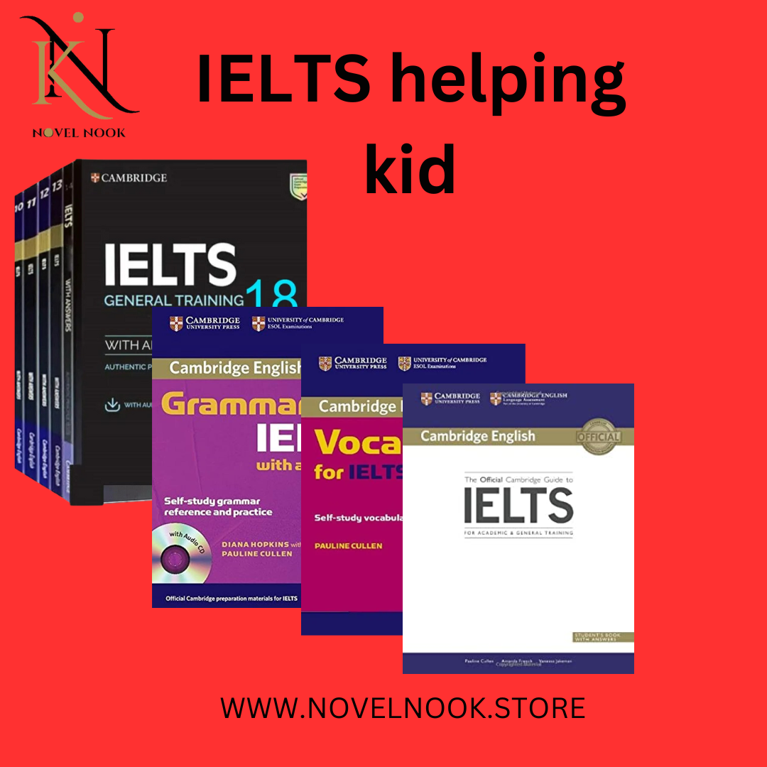 IELTS Books 11-18 + Helping Kit Set (Pack of 04) – Urdu Kutub Khaana
